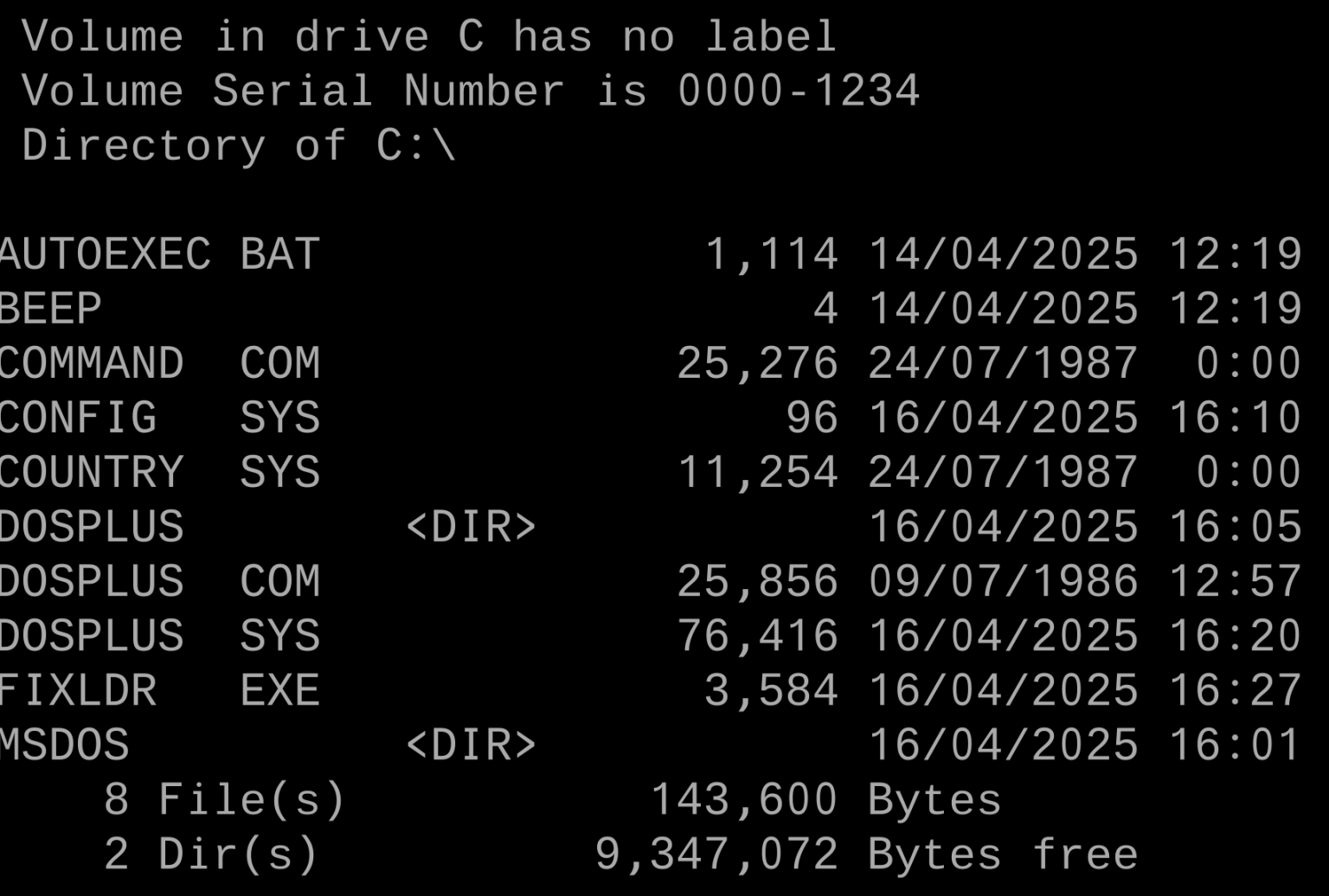 Setup and patching DOS Plus using DOSBOX-X and 86Box - A knock-kneed ...